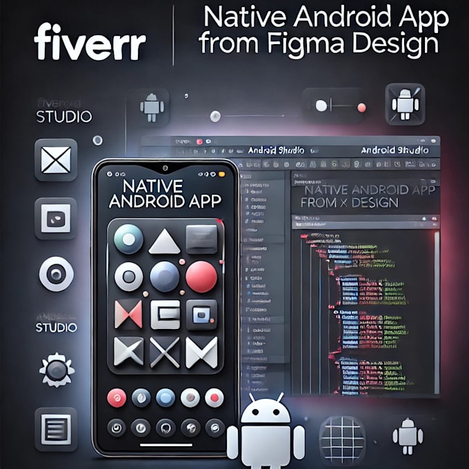 Create a native android studio app from your figma design by Olliek8114 ...