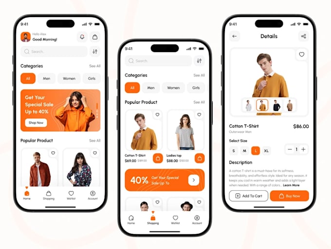 Build ecommerce app, multivendor app, marketplace app, multivendor website by Deanmax_tech | Fiverr