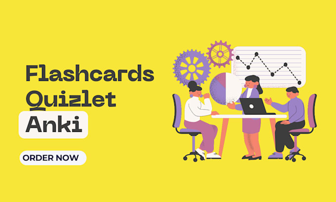 Create quizlet flashcards and anki for you by Israel_dar | Fiverr