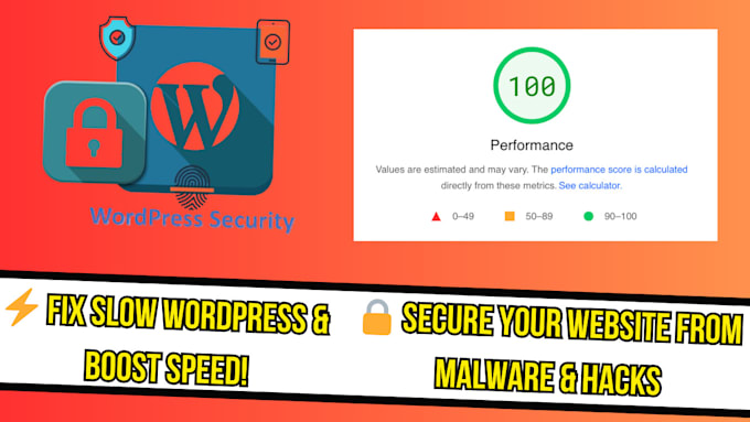 Fix slow wordpress, boost speed and secure website by Themexmeddah | Fiverr