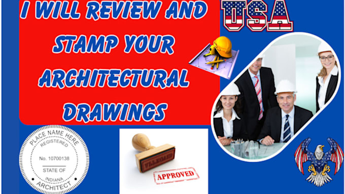 Do architectural stamp, structural stamp, set of drawings for city ...