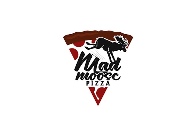 Design awesome classic mad moose pizza logo by Jamie_gormly | Fiverr
