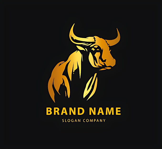 Design modern bull logo with my creative thinking by Chelsea_balistr ...