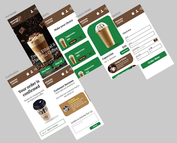 Do ui ux design for mobile app figma design web app ui design by ...