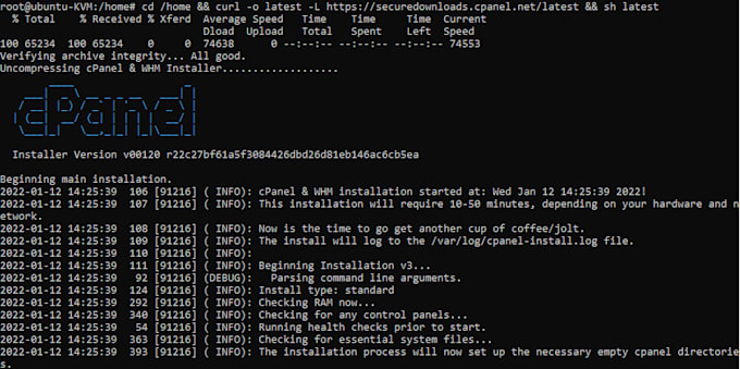 Install and configure your vps with cpanel whm, plus more by Awbrell | Fiverr