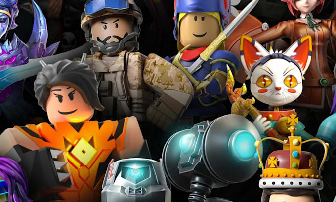 Do professional custom 3d roblox models for your game by Elizabeth_maz ...