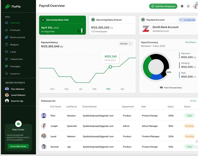 Ai software developer, web app, payroll, accounting invoice, pos, hrm ...