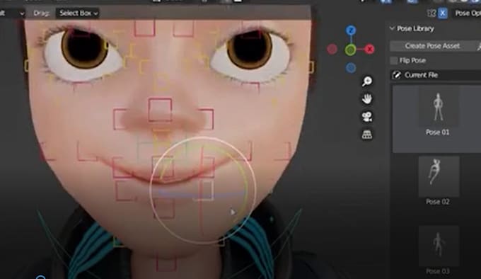 3d character rigging,rig vrm model,ue5 rig,ik fk,blendshapes,vtubing ...