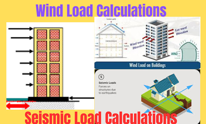 Do wind load and seismic load calculations by Mazher91 | Fiverr