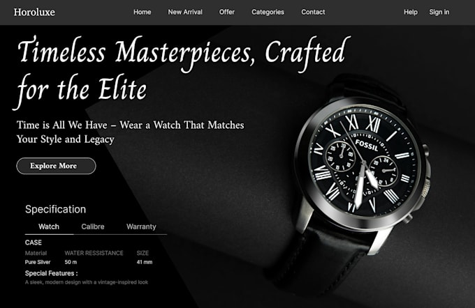 Design latest modern uiux landing page by Damlogo1 | Fiverr