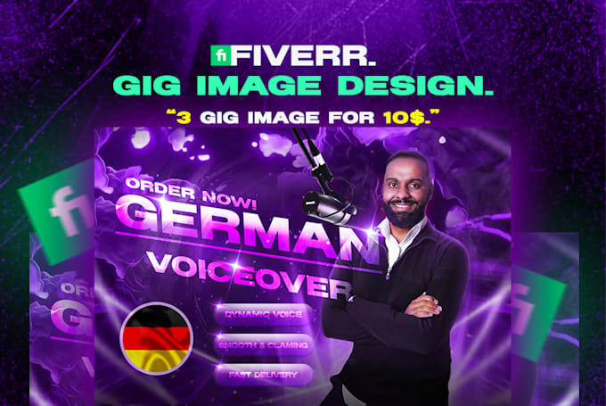 Do clickable fiverr gig image according to fiverr standards by Nisron ...