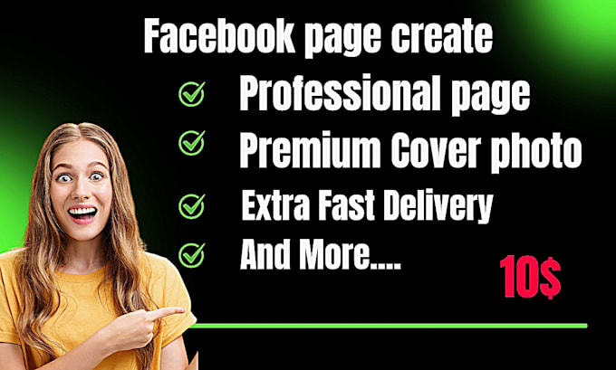 Create a professional facebook page by Merazhosen1 | Fiverr