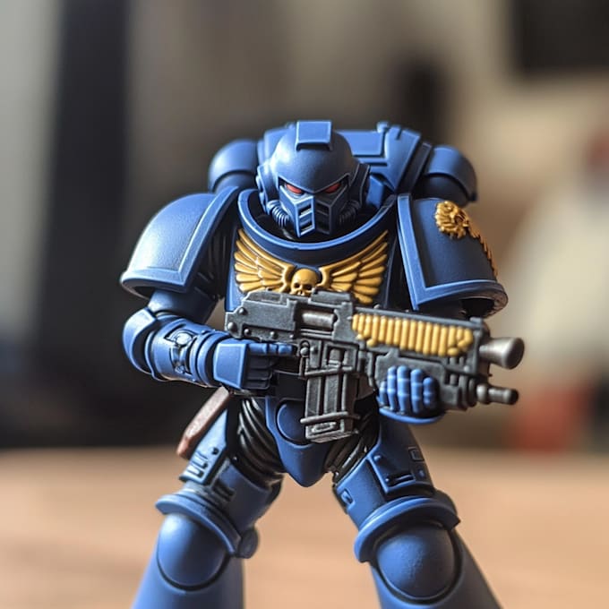 Create you as favorite space marine 40k warhammer art by Freyaum | Fiverr