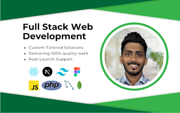Develop full stack web applications with mern, php, sql