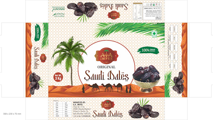 Create packaging branding and sticker labels in coreldraw by Suraj_ssg | Fiverr