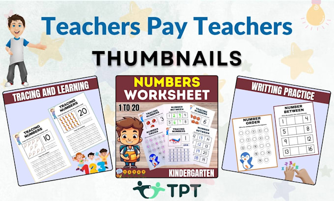 Design the teachers pay teachers product thumbnails by Momina_graphics ...