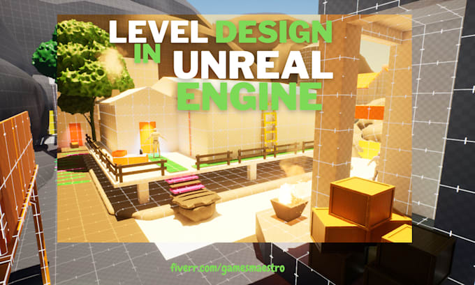 Create professional level design blockouts for unreal engine game project by Gamesmaestro | Fiverr