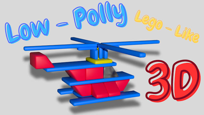 Create low poly 3d models by Malkimithmini | Fiverr