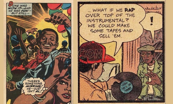 Draw vintage comic retro comic illustration vintage comic book page pop ...