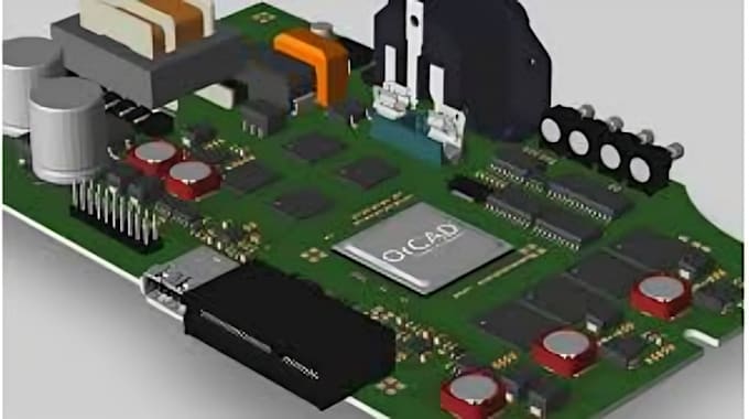 Design a professional schematic and pcb using eagle or proteus by ...
