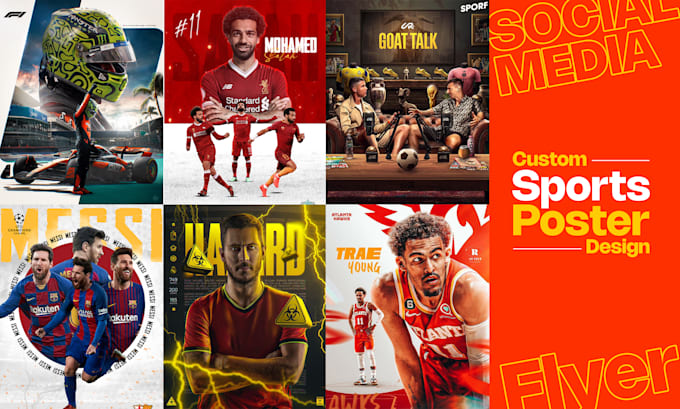 Design professional sports graphics, poster and flyer by As_designsss ...