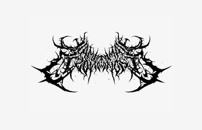 Draw metal band logo creation by Consuel_elliott | Fiverr