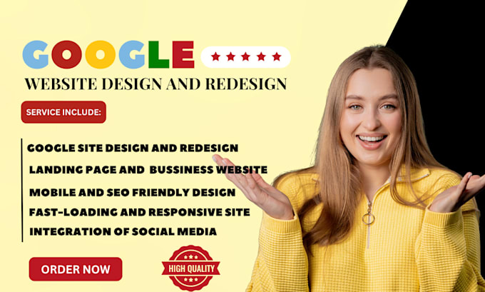 Design google sites connect domain business website landing page ...