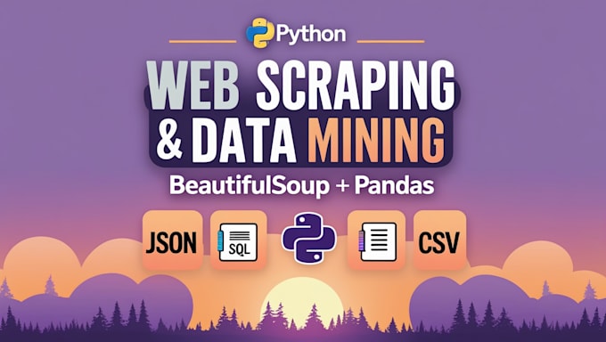 Do Web Scraping Data Extracting And Data Mining In Python By Santosh