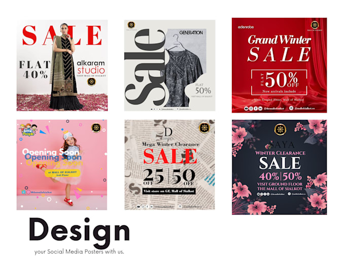 Customize eye catching poster designs for your brand by Inspireinkd ...