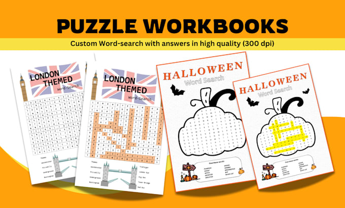 Create crossword and word search puzzles with unique themes by ...