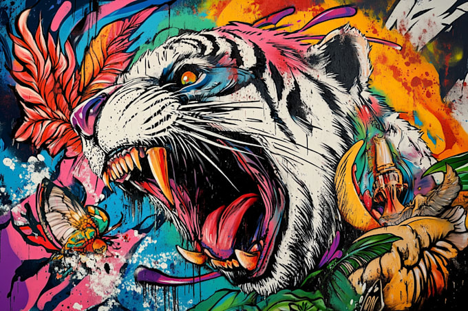 Design custom graffiti text, tags, street art, illustration by ...