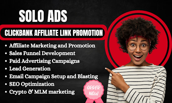 Do clickbank affiliate referral link promotion mlm solo ads affiliate ...