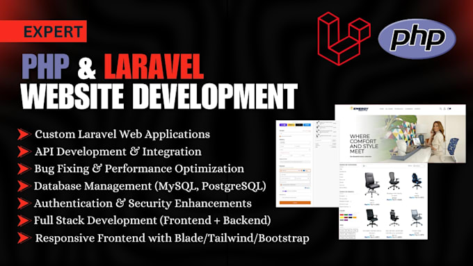 Create A Custom Web Application Using Laravel And Php By Hassan90s Fiverr