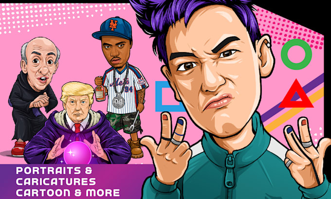 Do cartoon and caricatures illustration from your photo by R4dstudio ...