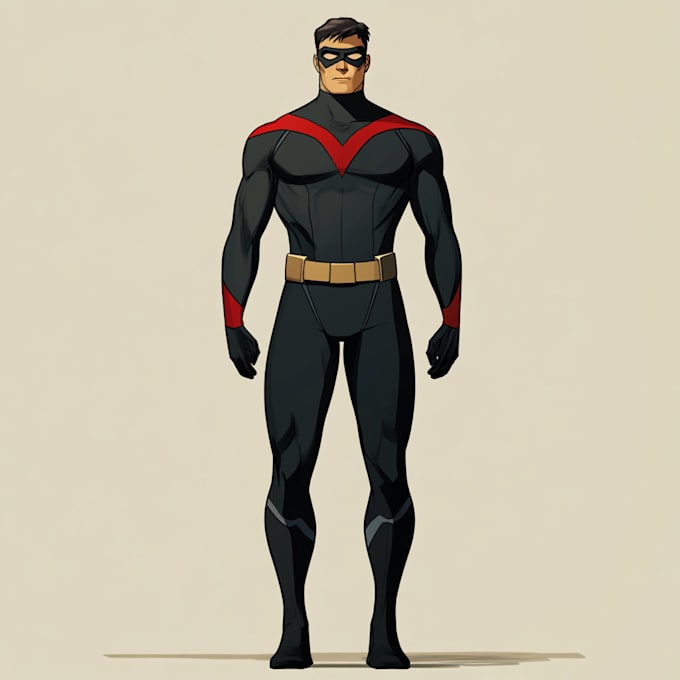 Make a unique superhero cartoon character by Cugananumom | Fiverr