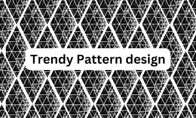 Design seamless monogram pattern by Saleem614 | Fiverr