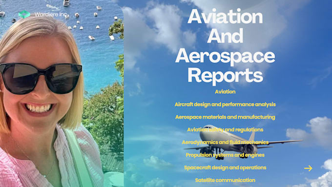 Do aviation and aerospace reports by Margaretbett | Fiverr