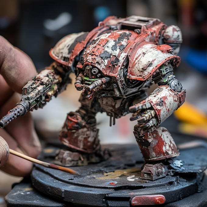 Create your warhammer 40k character illustration by Zongabokes | Fiverr