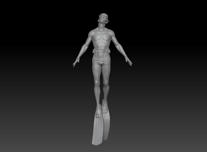 Create high quality 3d fan art miniatures, stl characters cosplay ...