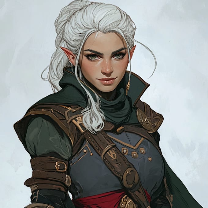 Draw your dnd character art by Bocadger | Fiverr
