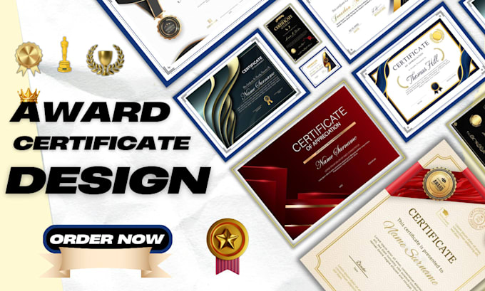 Create a responsive school certificate job certificate design by ...