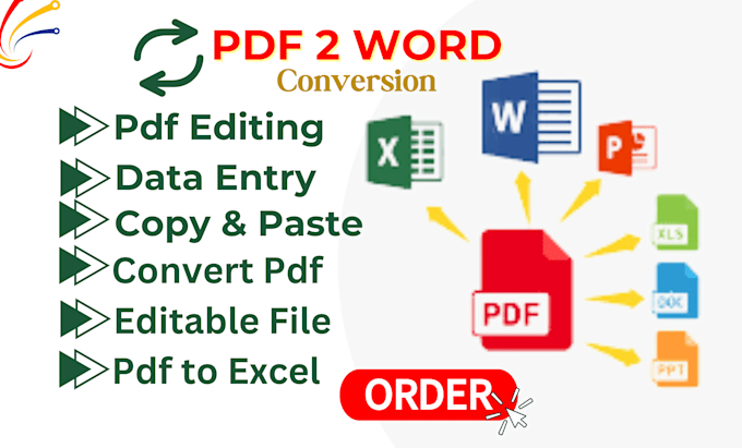Diseño de pdf a word, pdf a excel o csv con planificador digital con ...