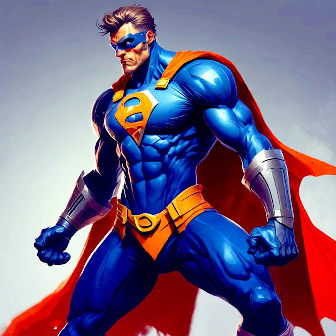 Design superhero character design concept art in my style by Quintiran ...