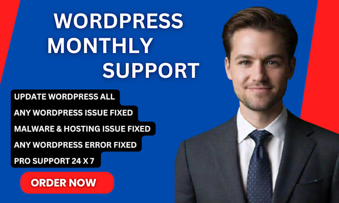 Provide complete wordpress maintenance monthly updates by Hunnytech ...
