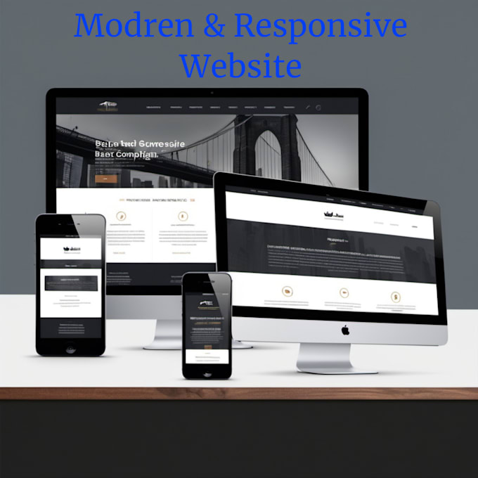 Create a modern and responsive company website by Saif_webcrafts | Fiverr
