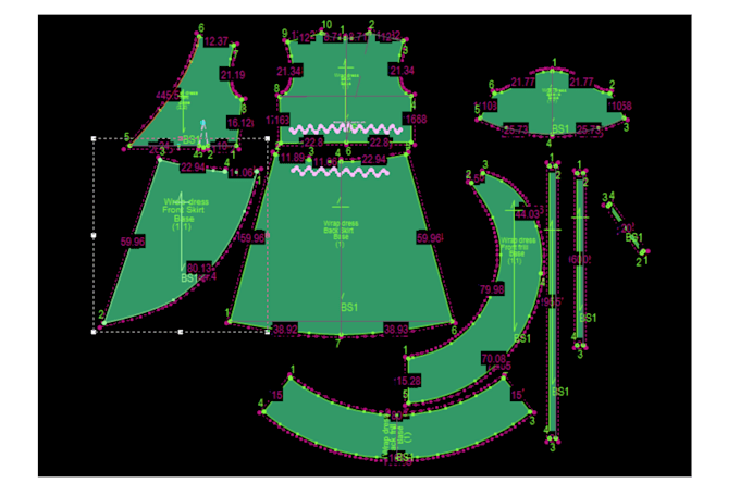 Be make digital sewing pattern and grading your clothing by Wasizz | Fiverr