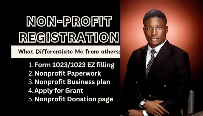 Complete your 501c3 nonprofit paperwork, including form 1023 ez, 1023 ...