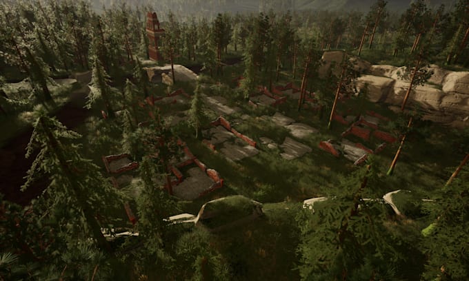 Create 3d game environment, 3d unity model scene, 3d level design, game map by Kureah_henry | Fiverr