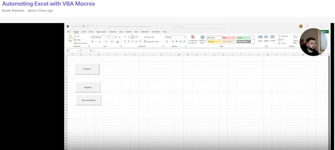 Automate Excel Reports With Vba Macros And Data Processing By
