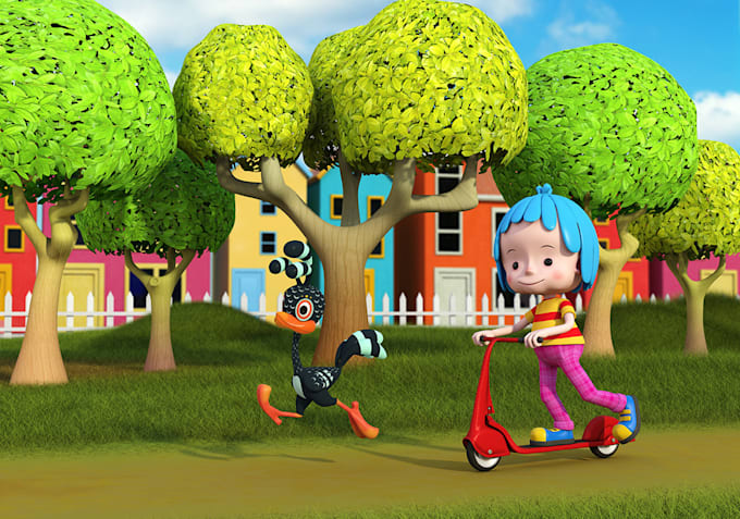 Create 3d animation for kids nursery rhymes video cocomelon with 3d ...